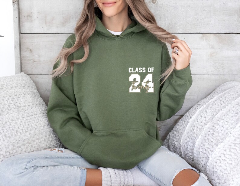 Class of 2024 Hoodie, Senior 2024 Hoodie, College Graduation Hoodie ...