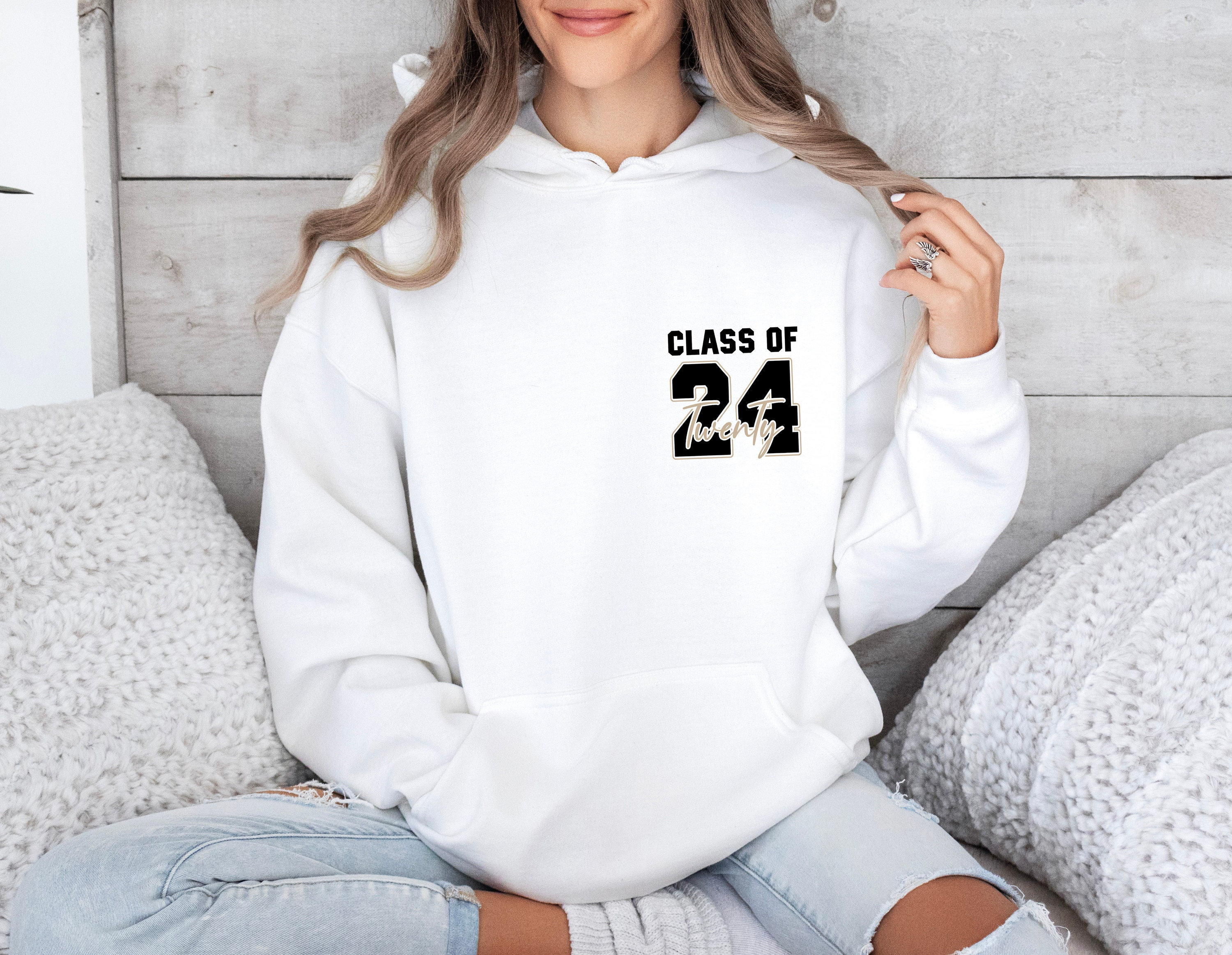Class of 2024 Hoodie, Senior 2024 Hoodie, College Graduation Hoodie ...