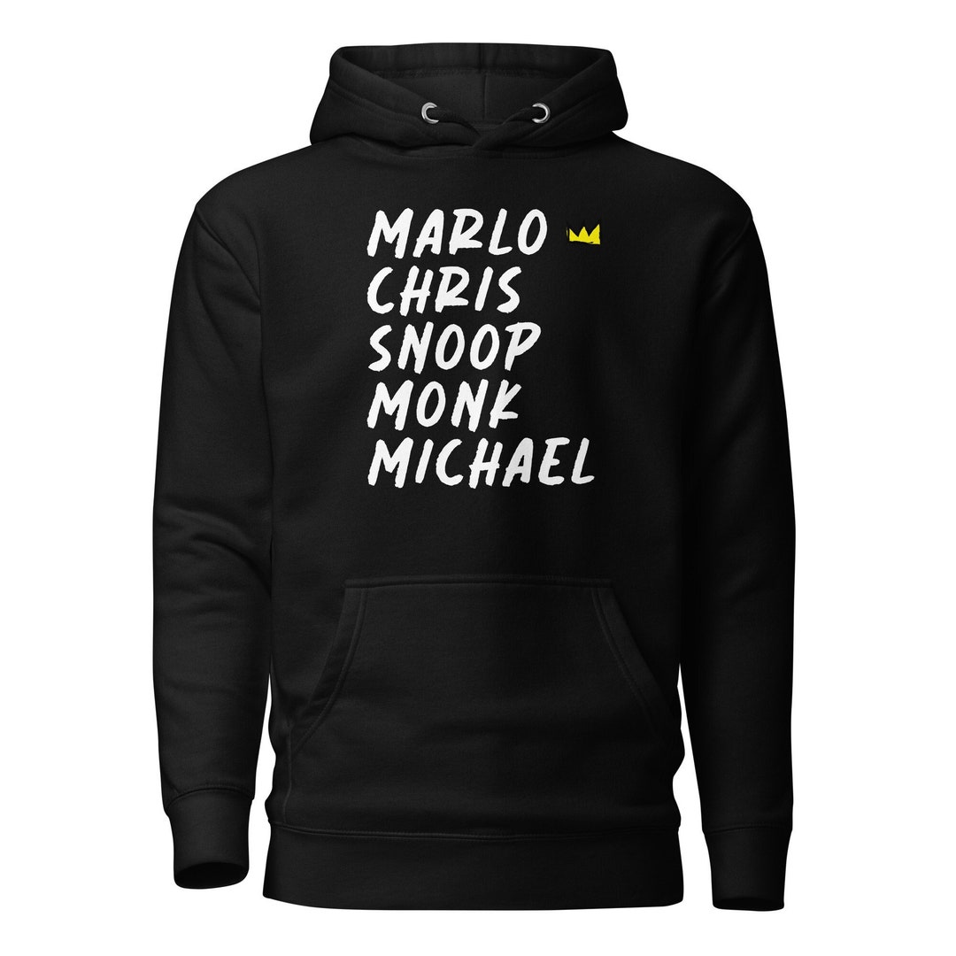 Marlo Chris Snoop Monk Michael, Unisex Hoodie, Unisex Hoodie, Inspired ...