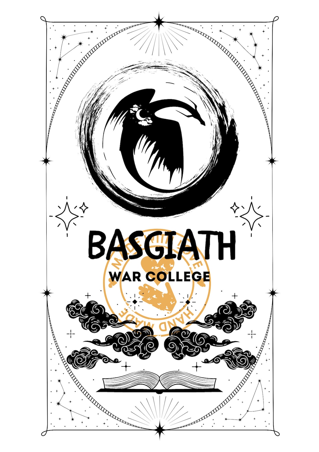 Fourth Wing Sublimation Detail - Etsy