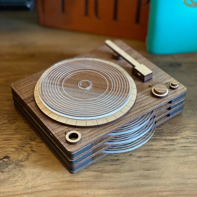 Vinyl Coasters - Etsy