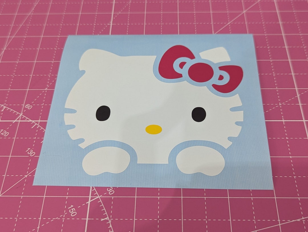 Hello Kitty Decal Sticker - Etsy
