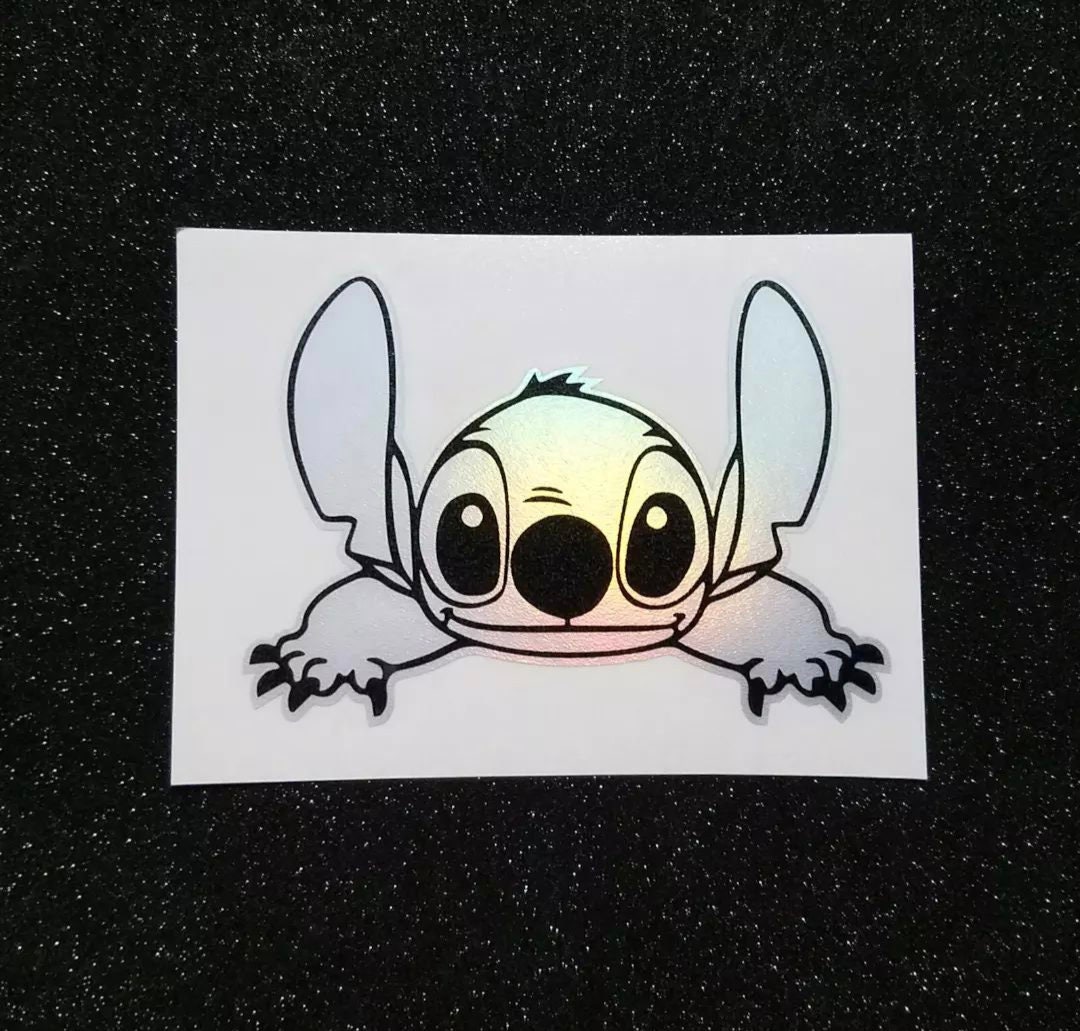 Stitch Decal Sticker - Etsy