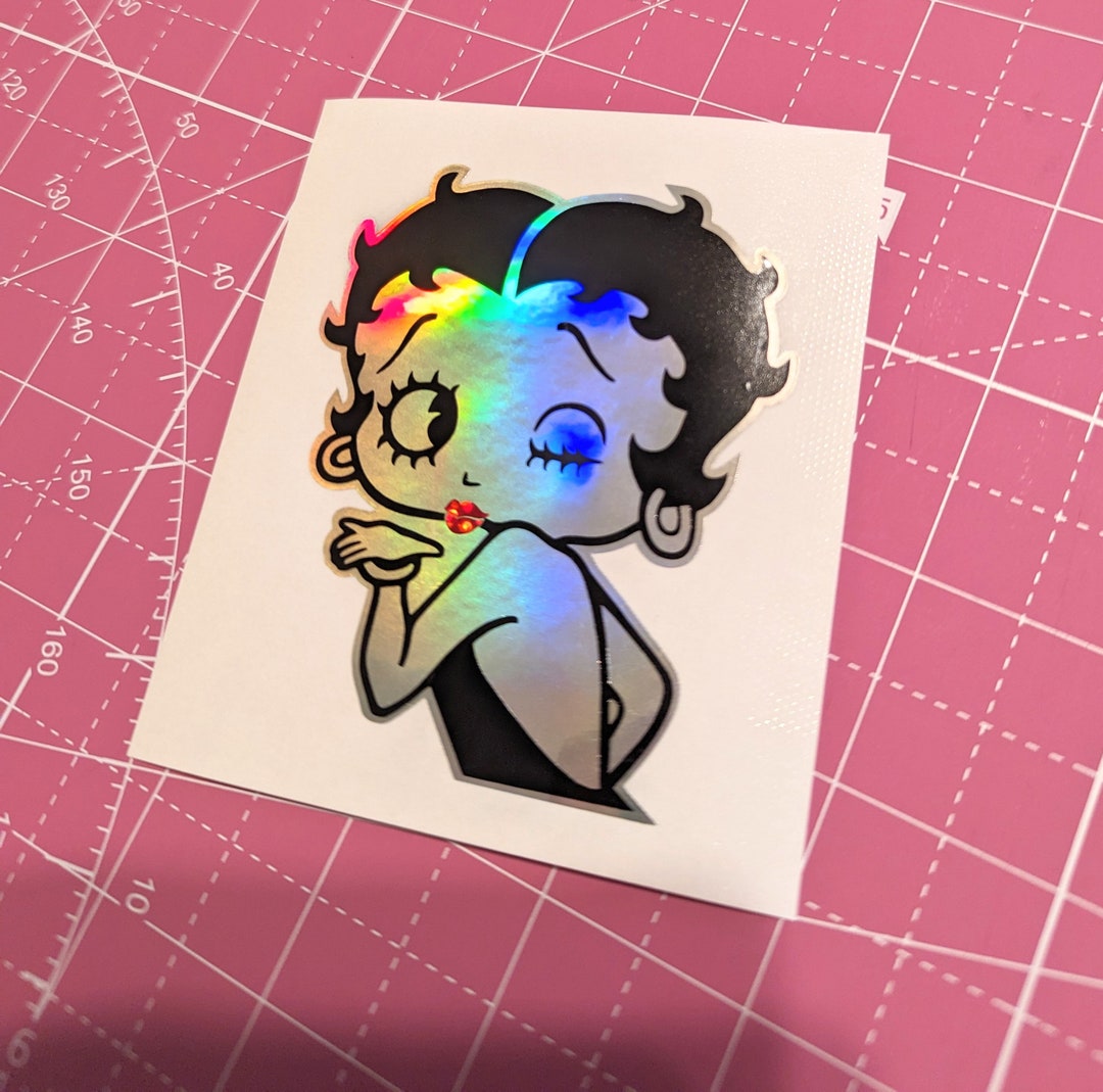 Betty Boop Decal Sticker - Etsy