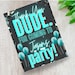 Dude Perfect Birthday Invite, Balloon Birthday Invitation, Boy Party ...