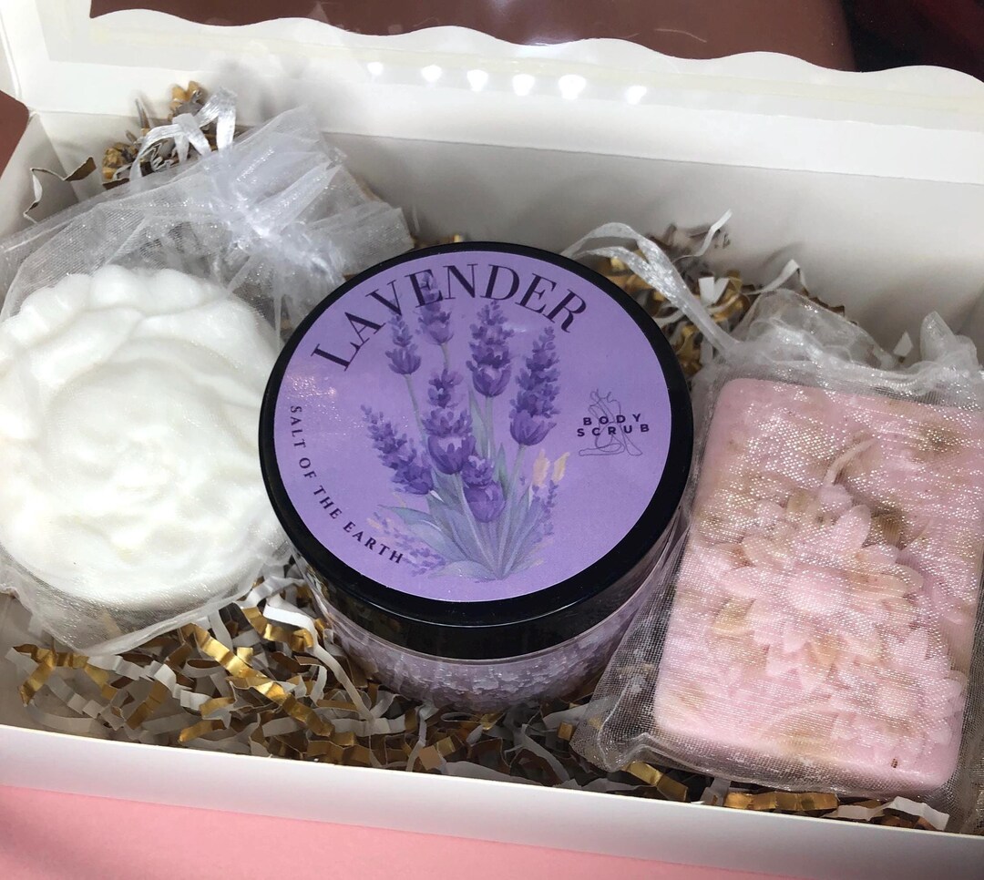 Scented Bath Soap and Bath Gift Box - Etsy