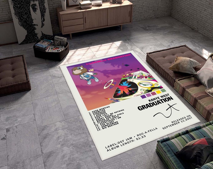 Travis Scott Album Cover Rug,rodeo Album Cover Rug,album Cover Rug,area ...