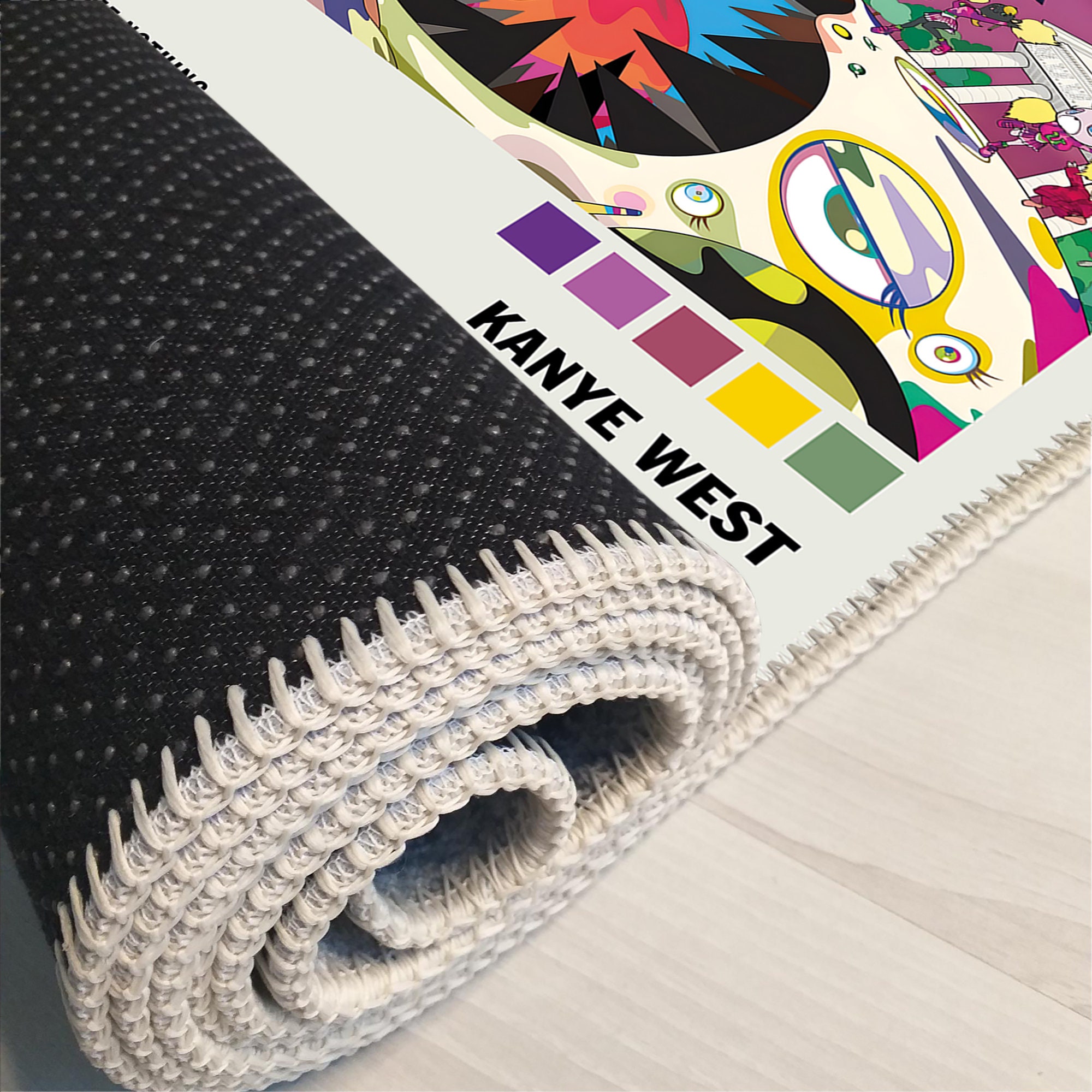 Kanye West Album Cover Rug,graduation Album Cover Rug,album Cover Rug ...