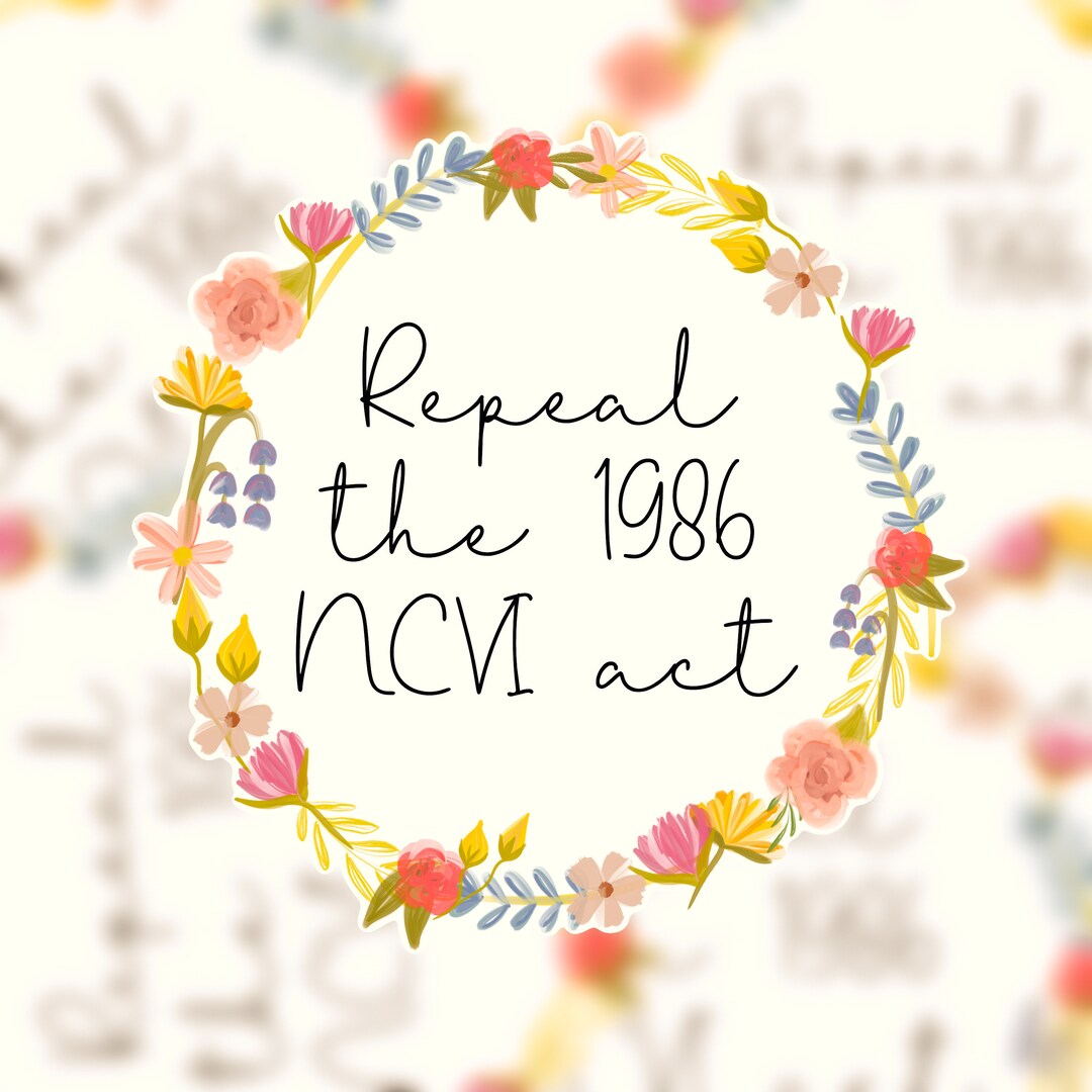 Crunchy Mom Repeal the 1986 Act Sticker - Etsy