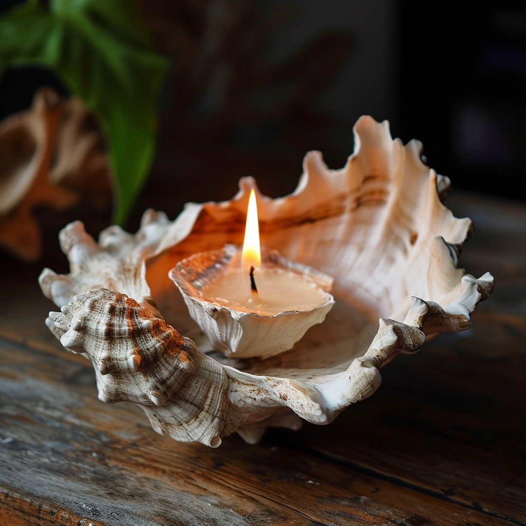 Creating Seashell Candle Holders for Illumination - Etsy