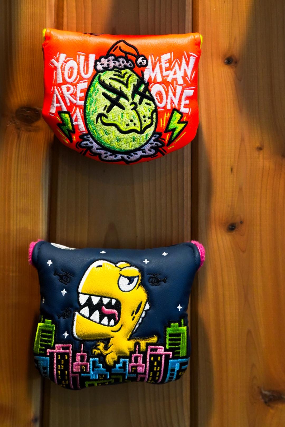 CENTER SHAFT Mallet Putter Headcover Display Mounts - for Headcovers ...