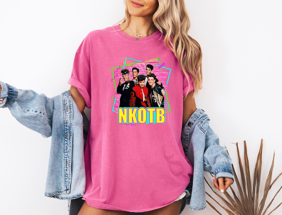 NKOTB Comfort Colors T-shirt, New Kids on the Block Shirt, Boy Band ...