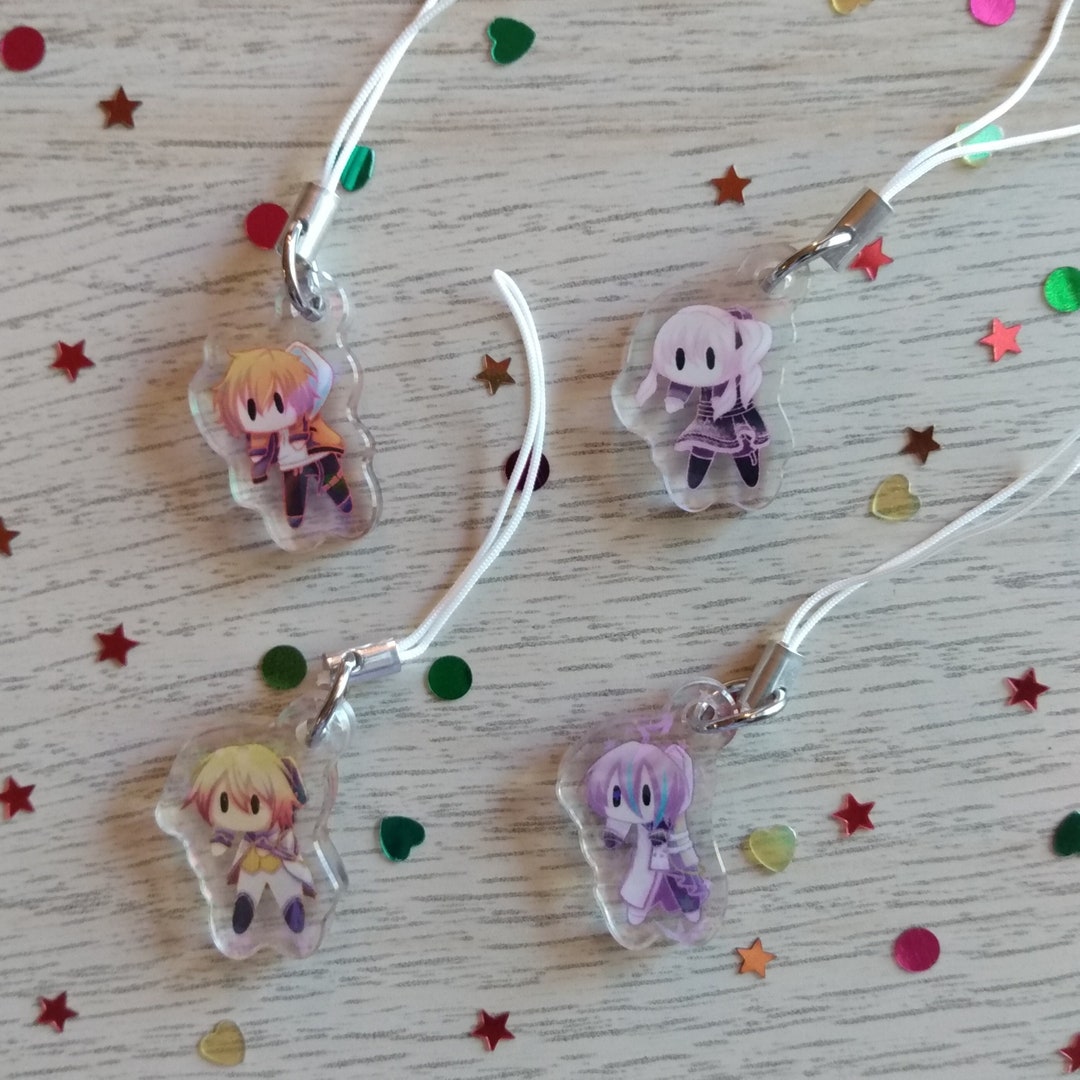 Project Sekai Colorful Stage Mini Holographic Keychains - Etsy