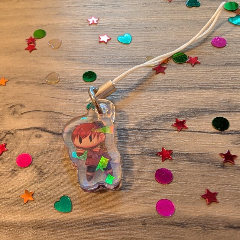 Dungeon Meshi Mini Holographic Keychains - Etsy