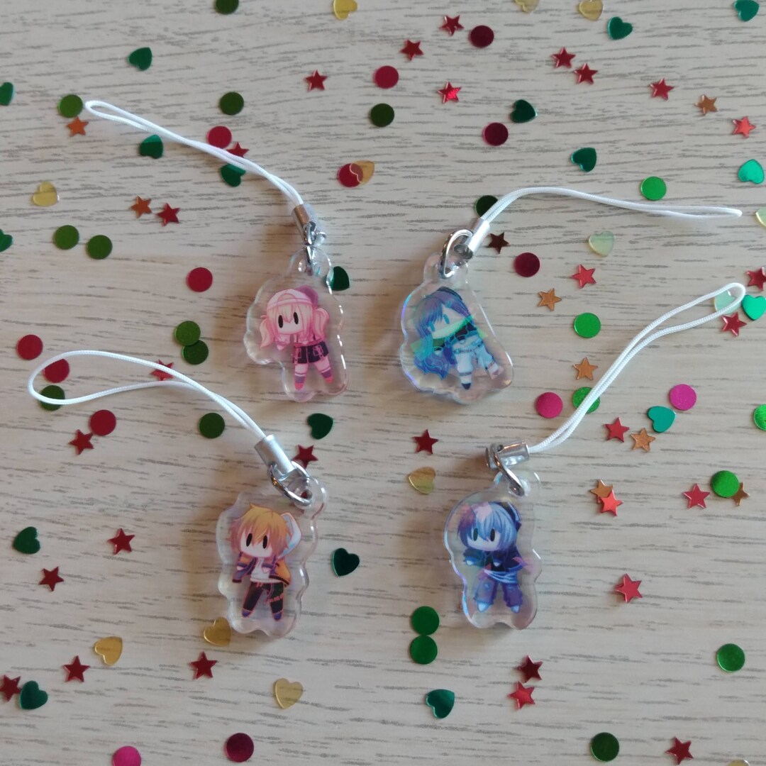 Project Sekai Colorful Stage Vivid Bad Squad Mini Holographic Keychains ...