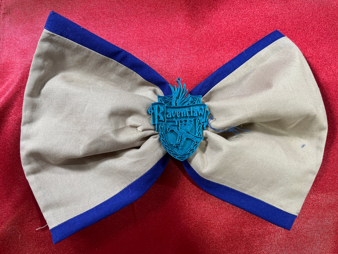 Harry Potter House Fabric Hair Bow Clip - Etsy