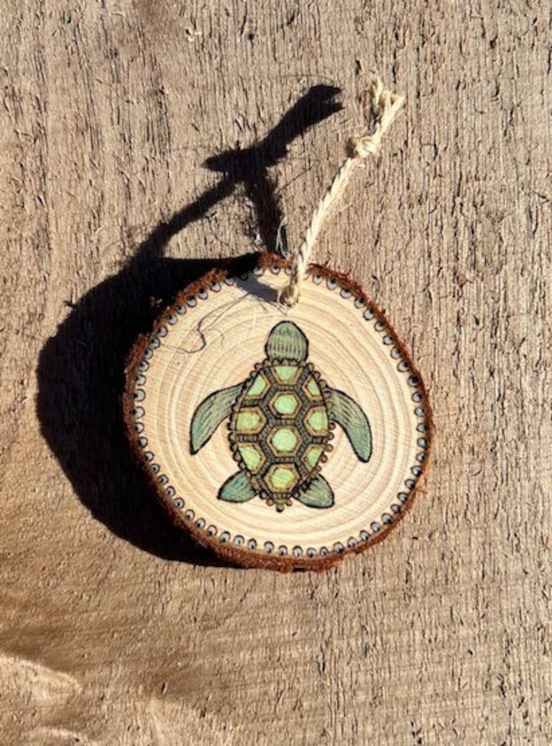 Sea Turtle Mini Wood Burning - Etsy