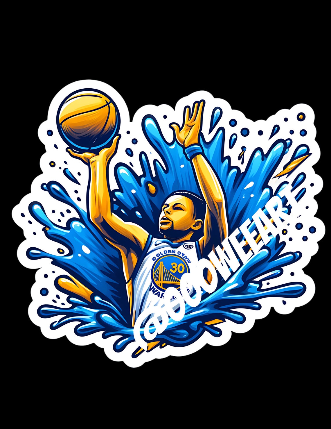 Steph Curry - Paintings & Stickers (multi-purpose) - Etsy