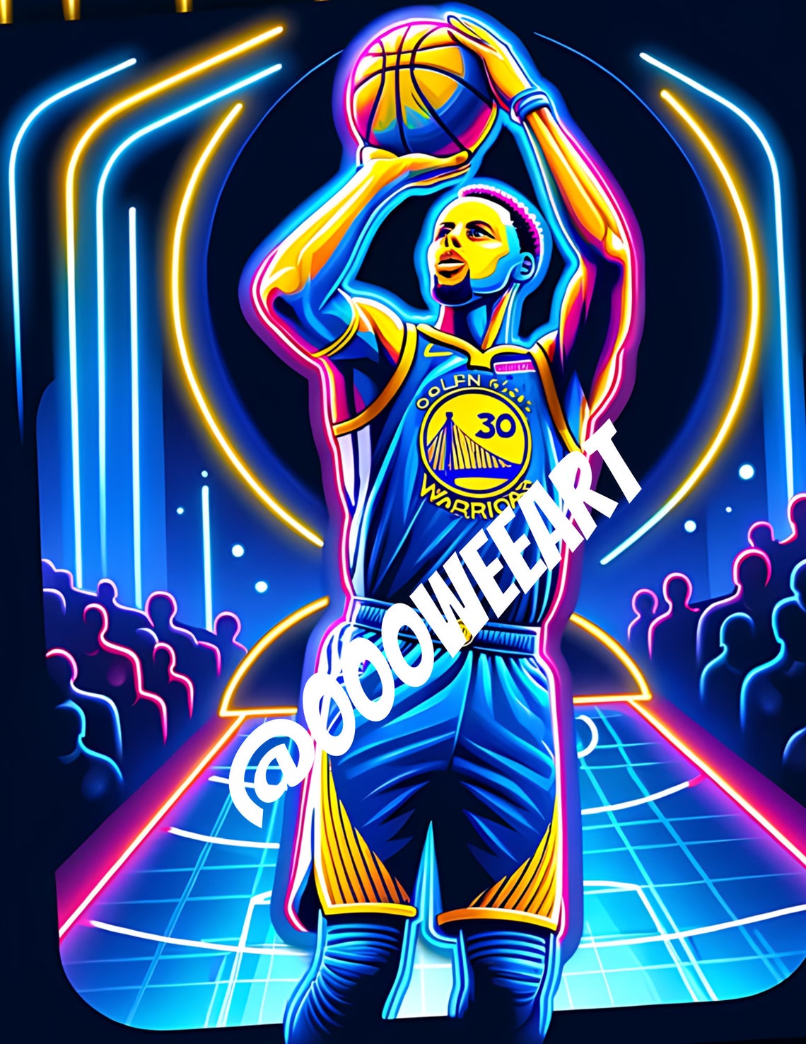 Steph Curry - Paintings & Stickers (multi-purpose) - Etsy