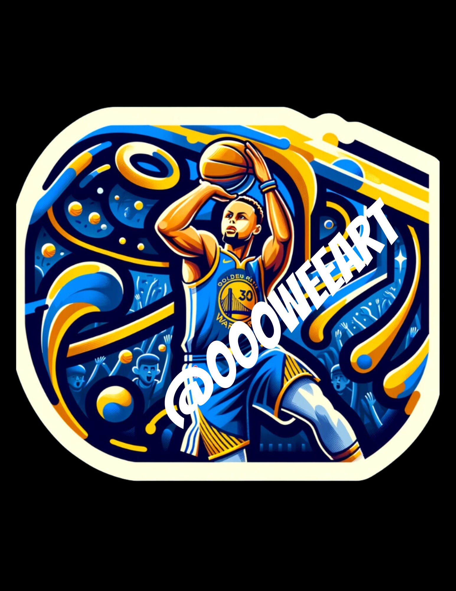 Steph Curry - Paintings & Stickers (multi-purpose) - Etsy