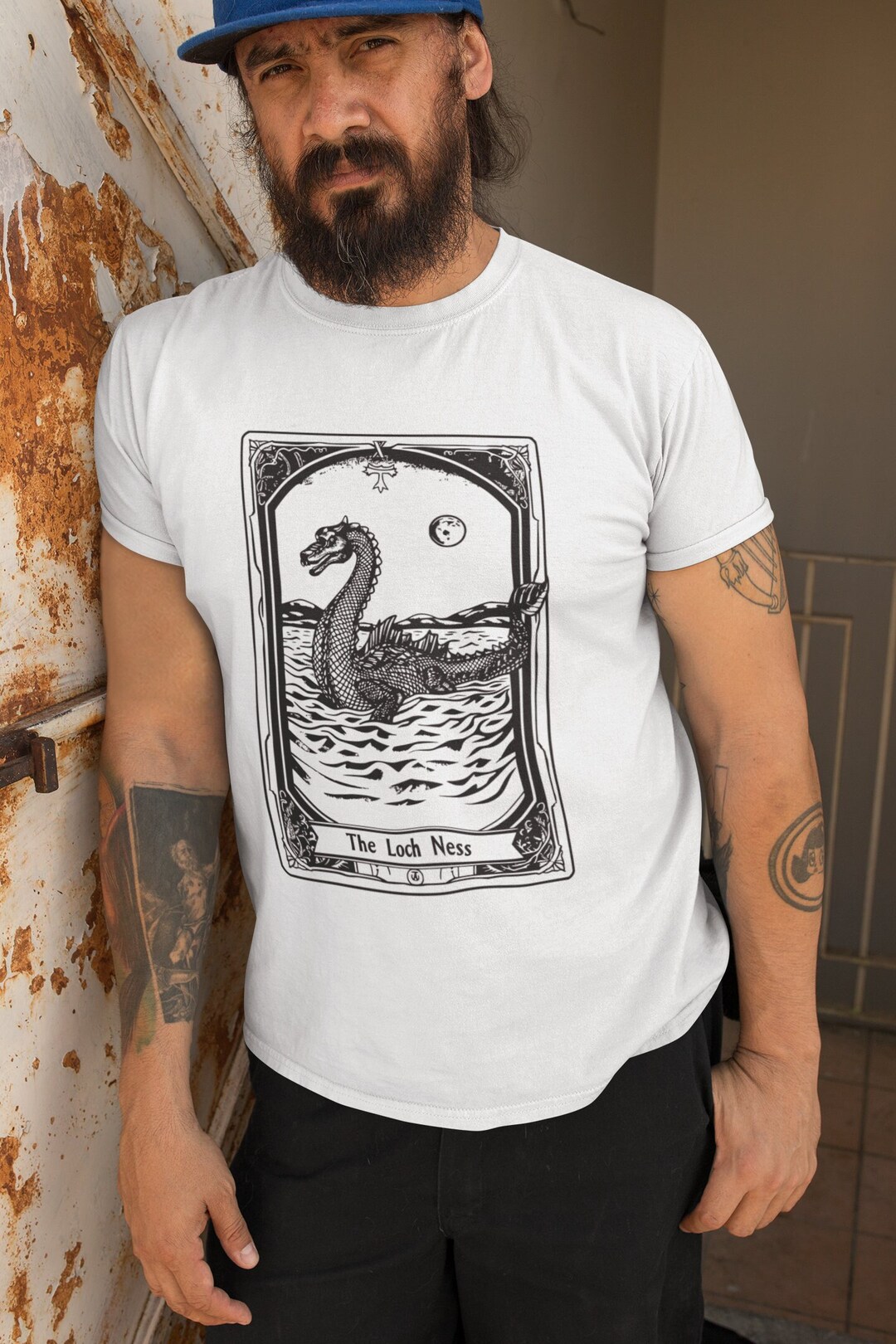Urban Legends Loch Ness Monster Tarot Card Shirt, Loch Ness Shirt ...