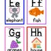 Printable Alphabet A to Z Flashcards | Early Learning | Alphabet ...