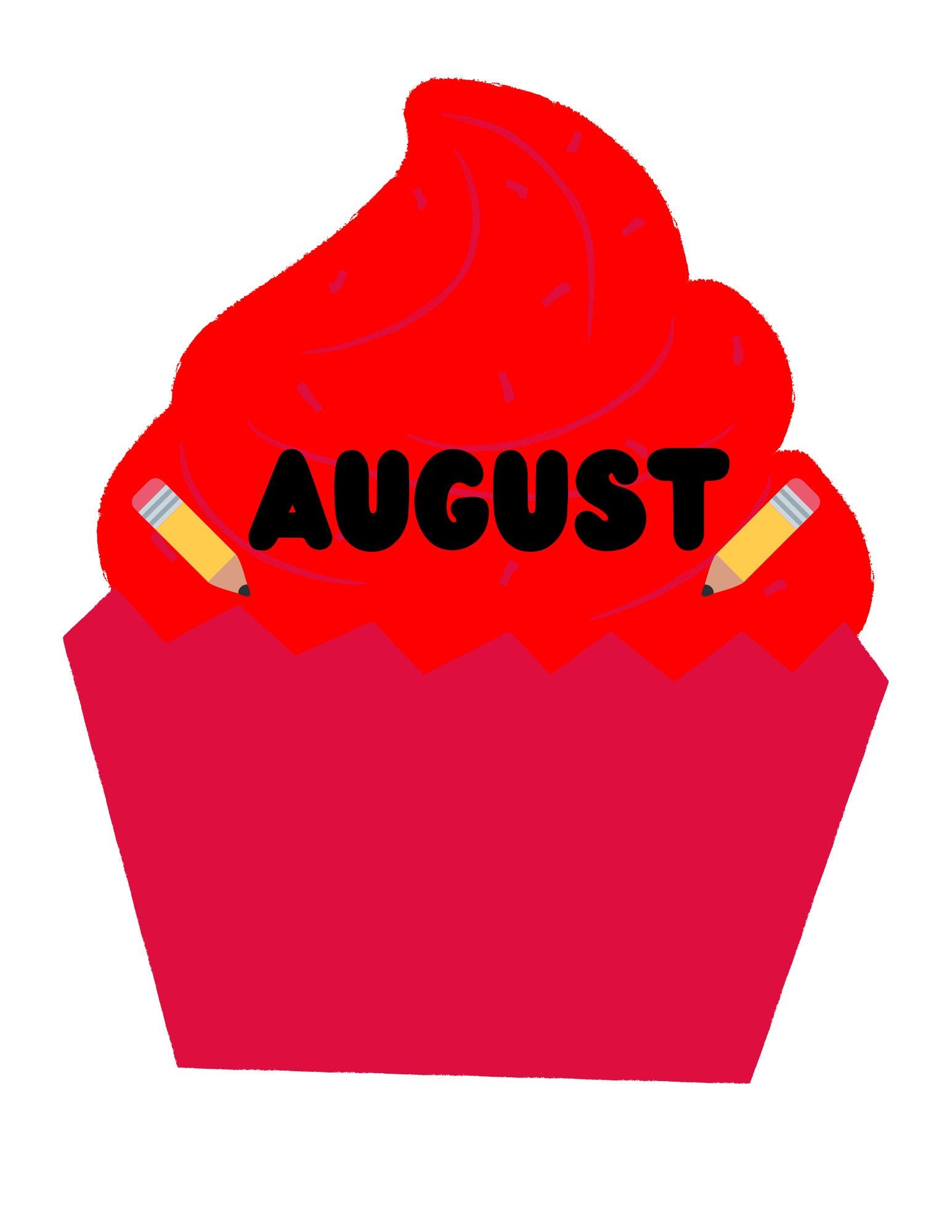 Printable Cupcake Birthday Board Colorful Birthday Display for ...