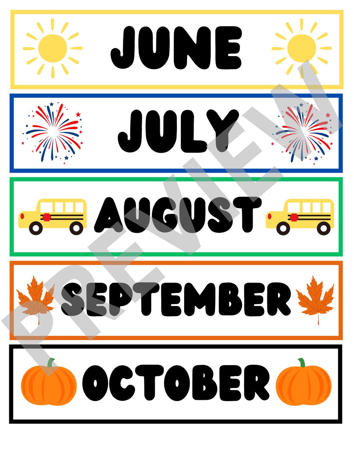 English & Spanish Days and Months Posters – Printable Classroom Decor ...