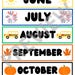 English & Spanish Days and Months Posters – Printable Classroom Decor ...