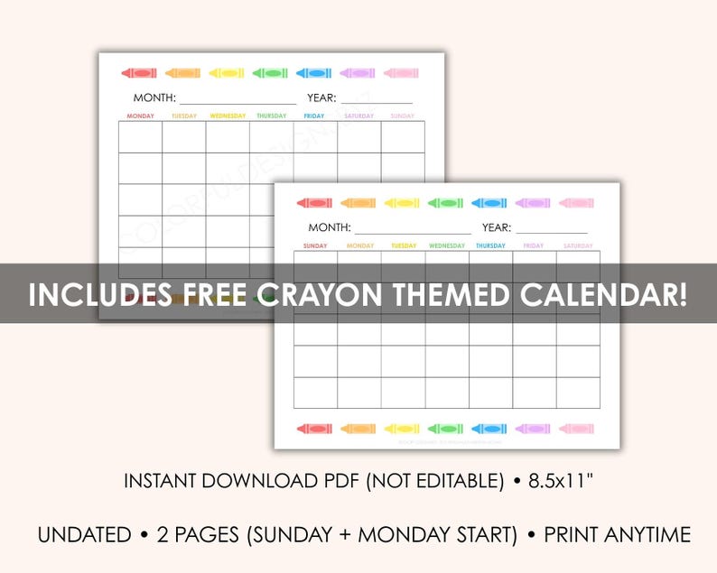 Editable Crayon Classroom Labels – Pastel & Black Border – 3 Sizes ...