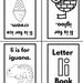 Printable ABC A to Z Mini Books for Preschoolers Fun Alphabet Coloring ...