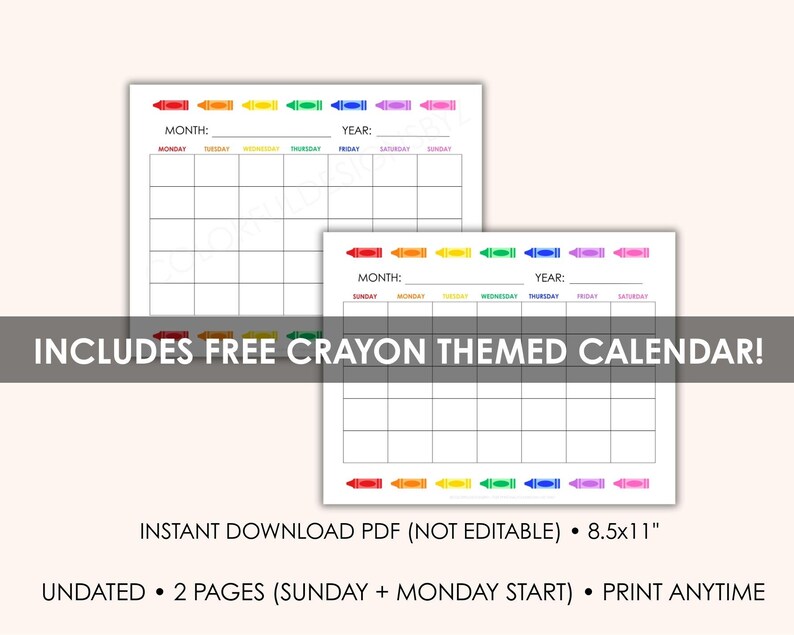 Crayon Numbers 1-10 Printable | Preschool Display | Early Learning ...