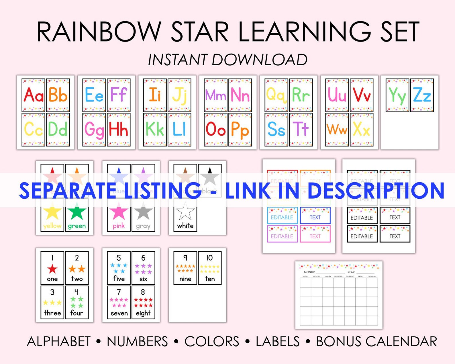 Printable Alphabet A to Z Flashcards | Early Learning | Alphabet ...