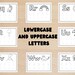 Printable ABC Letter Tracing Pages A to Z Tracing Pages Lowercase and ...