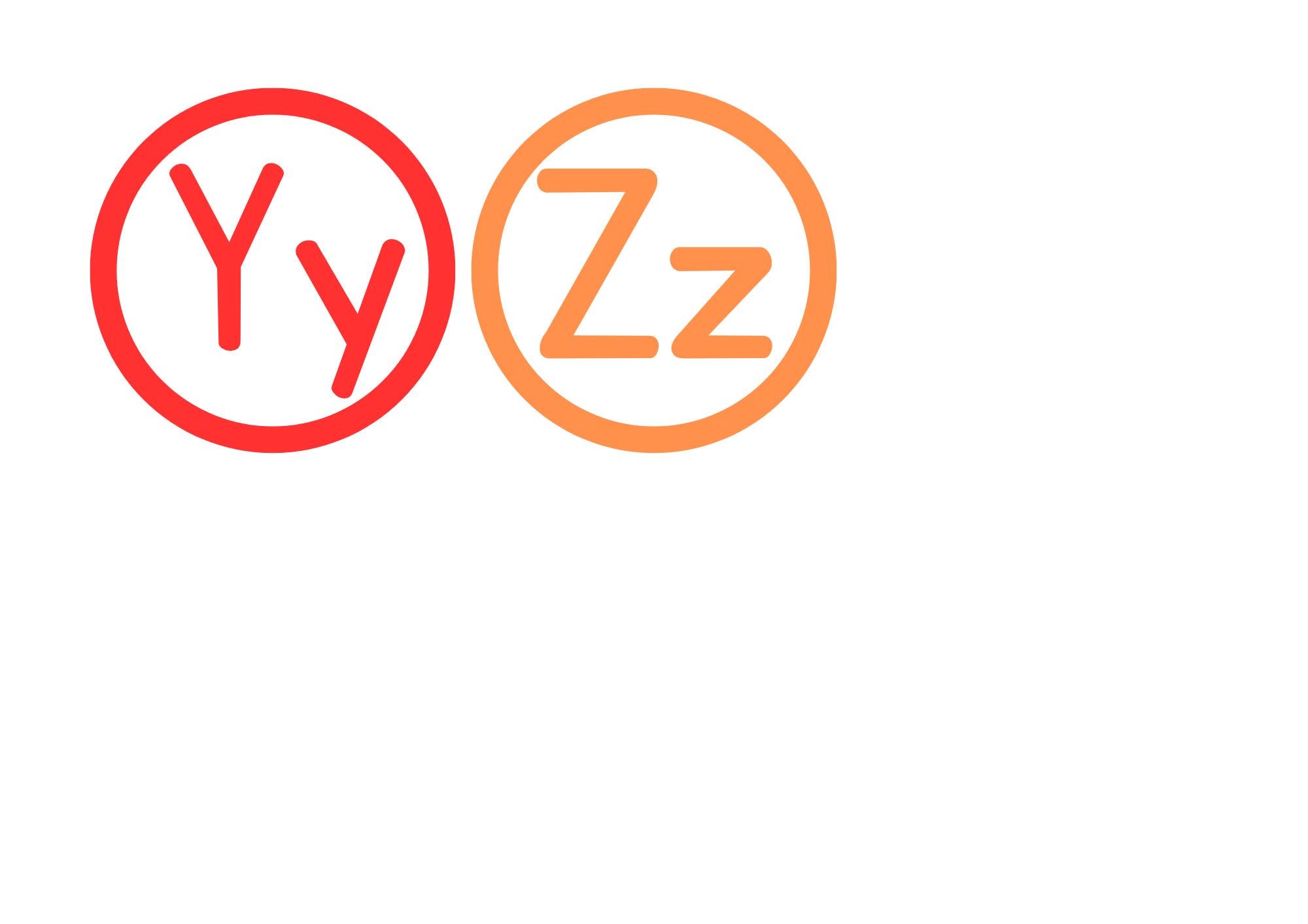 Printable Rainbow Theme CIRCLE Alphabet Cards |A to Z Cards | Early ...