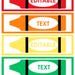Editable Crayon Name Tags Printable Classroom & Homeschool Labels 8 ...