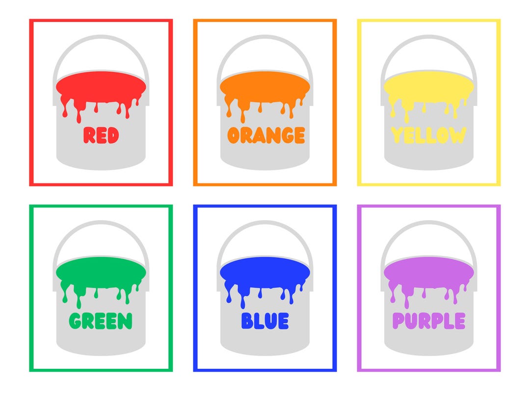 Color Matching Activity | Printable Color Flashcards | Preschool ...