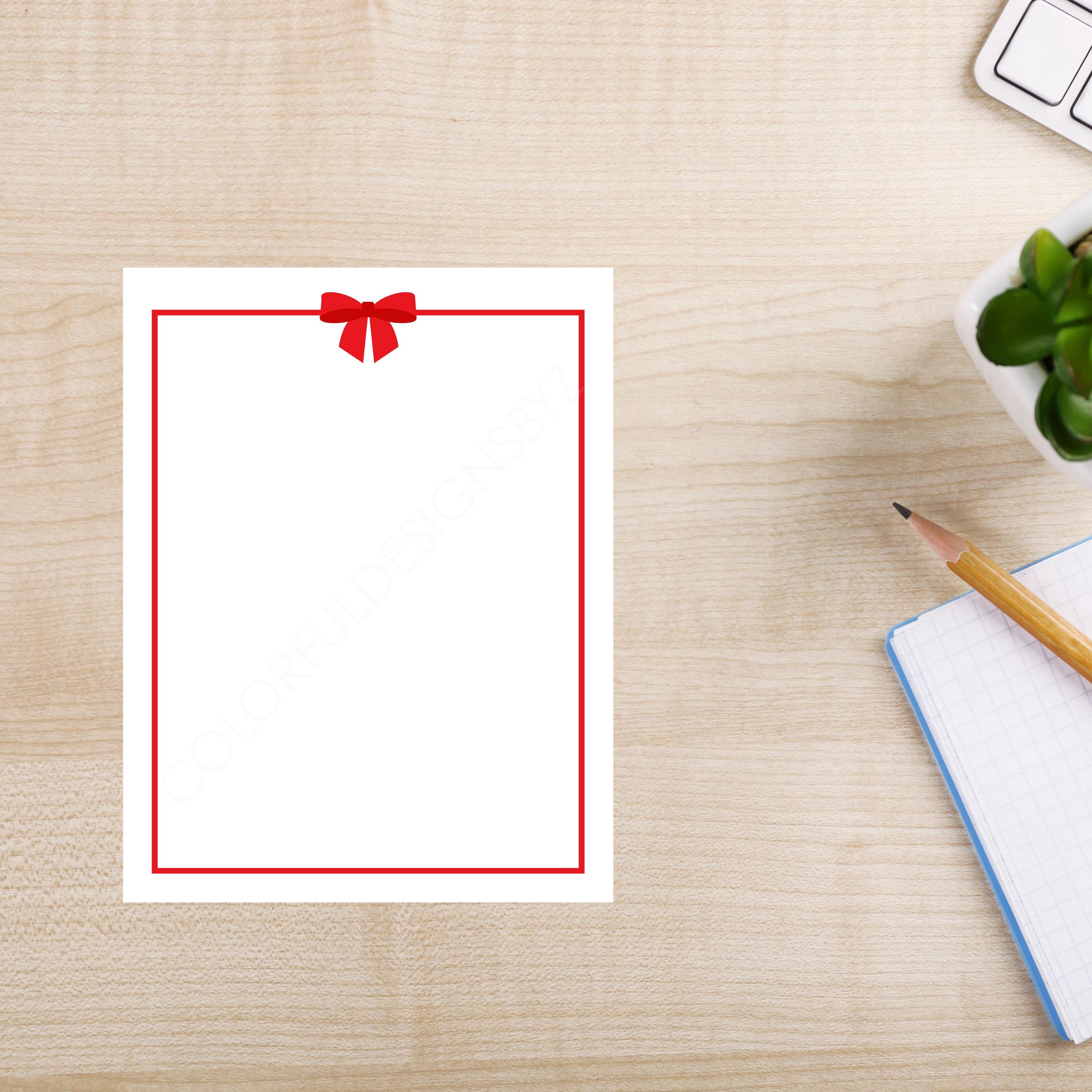 30 Color Stationery Bundle – Lined, Color Lined & Unlined Printable ...