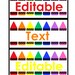 Editable Crayon Name Tags - Printable Classroom Desk Plates, Cubby Tags ...