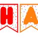 Happy Birthday Banner Printable - Polka Dot Rainbow Party Decoration ...
