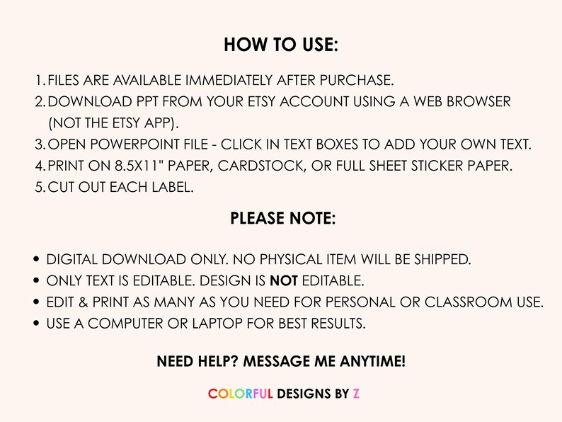 Christmas Tags and Labels Printable – 4 Cute Holiday Designs (santa ...