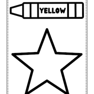 Printable Colors Coloring Pages for Toddlers and Preschoolers Learning ...