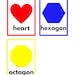 Shapes Flashcards Printable for Toddlers, Preschoolers Early Learning ...