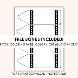 Crayon Cards Printable | 11 Colors | Learning Colors Cards | Colorful ...