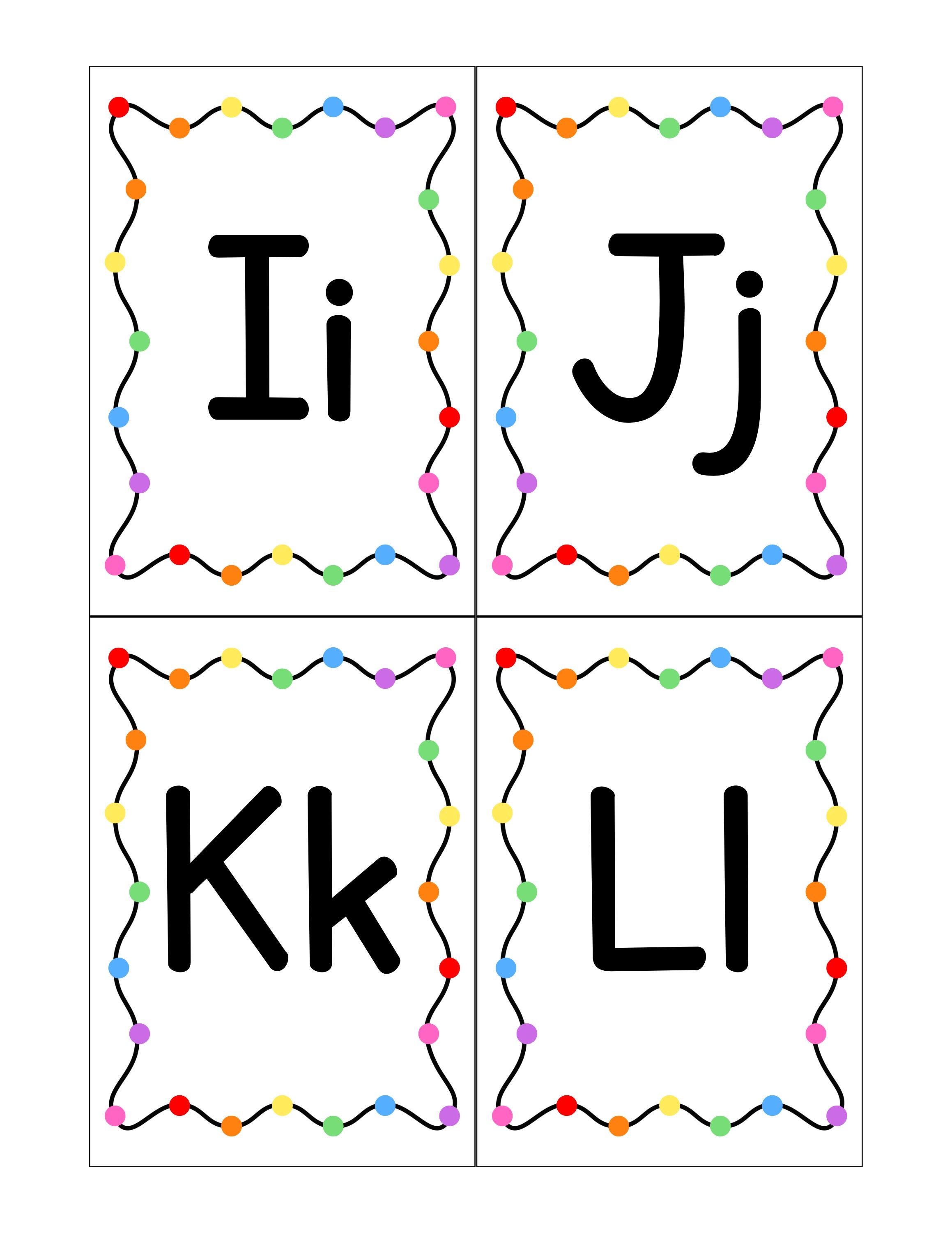 Alphabet Flashcards Printable | A-Z Letter Cards | Classroom Decor ...