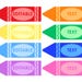 Editable Crayon Labels | Classroom Name Tags, Kids Organization, Back ...