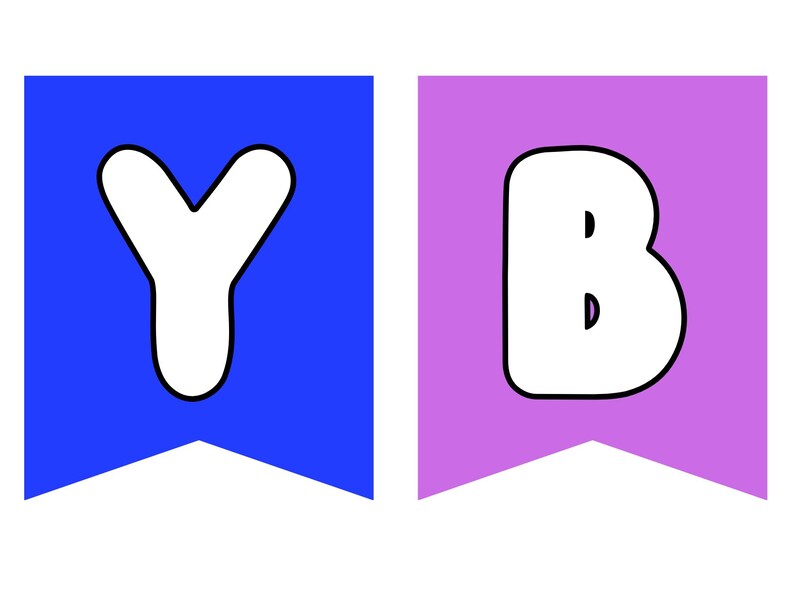 Rainbow Birthday Banner Printable PDF | Kid Birthday Decor | Classroom ...