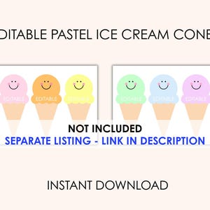 Editable Popsicle Name Tags & Summer Labels – Printable PDF, Powerpoint ...