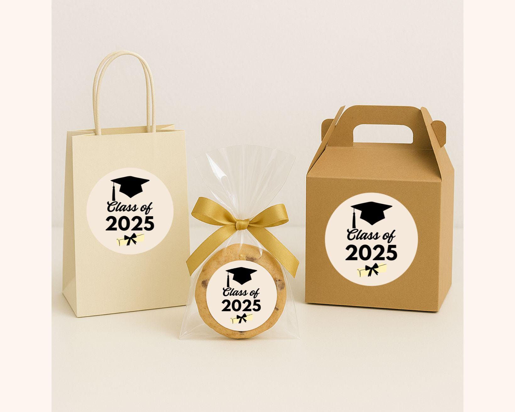 Class of 2025 Graduation Stickers | Printable Graduation Tags ...
