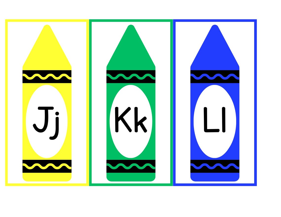 ABC Flashcards Printable Colorful Alphabet Cards for Early Learning A ...